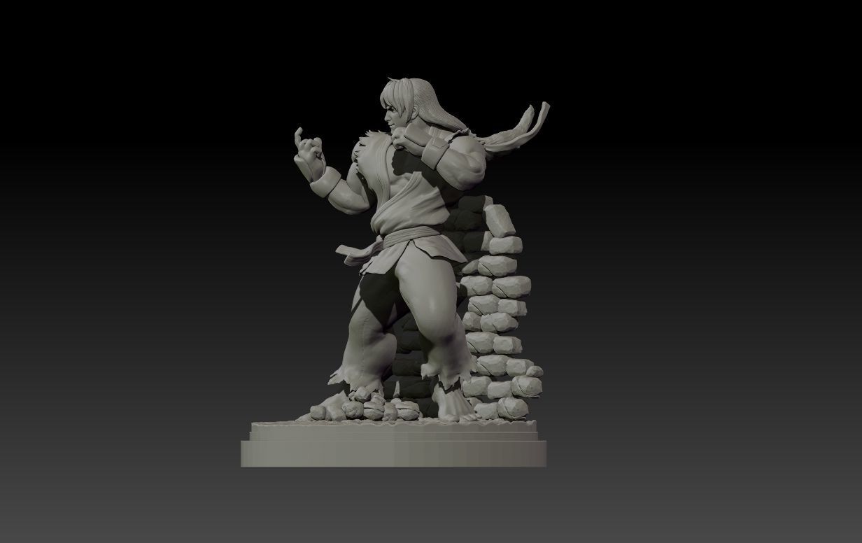 Ken from Street Fighter 3D model 3D printable | CGTrader