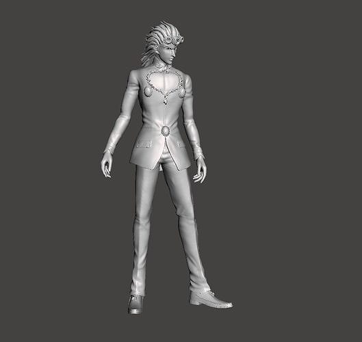 Giorno Giovanna 3D Model 3D model 3D printable | CGTrader