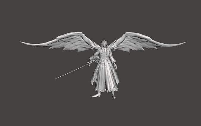 Toshiro Hitsugaya Bankai Daiguren Hyorinmaru 3D Model 3D model 3D ...