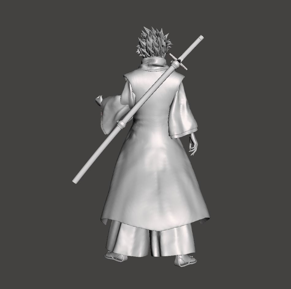 Hitsugaya Toshiro 3D Model 3D model 3D printable | CGTrader