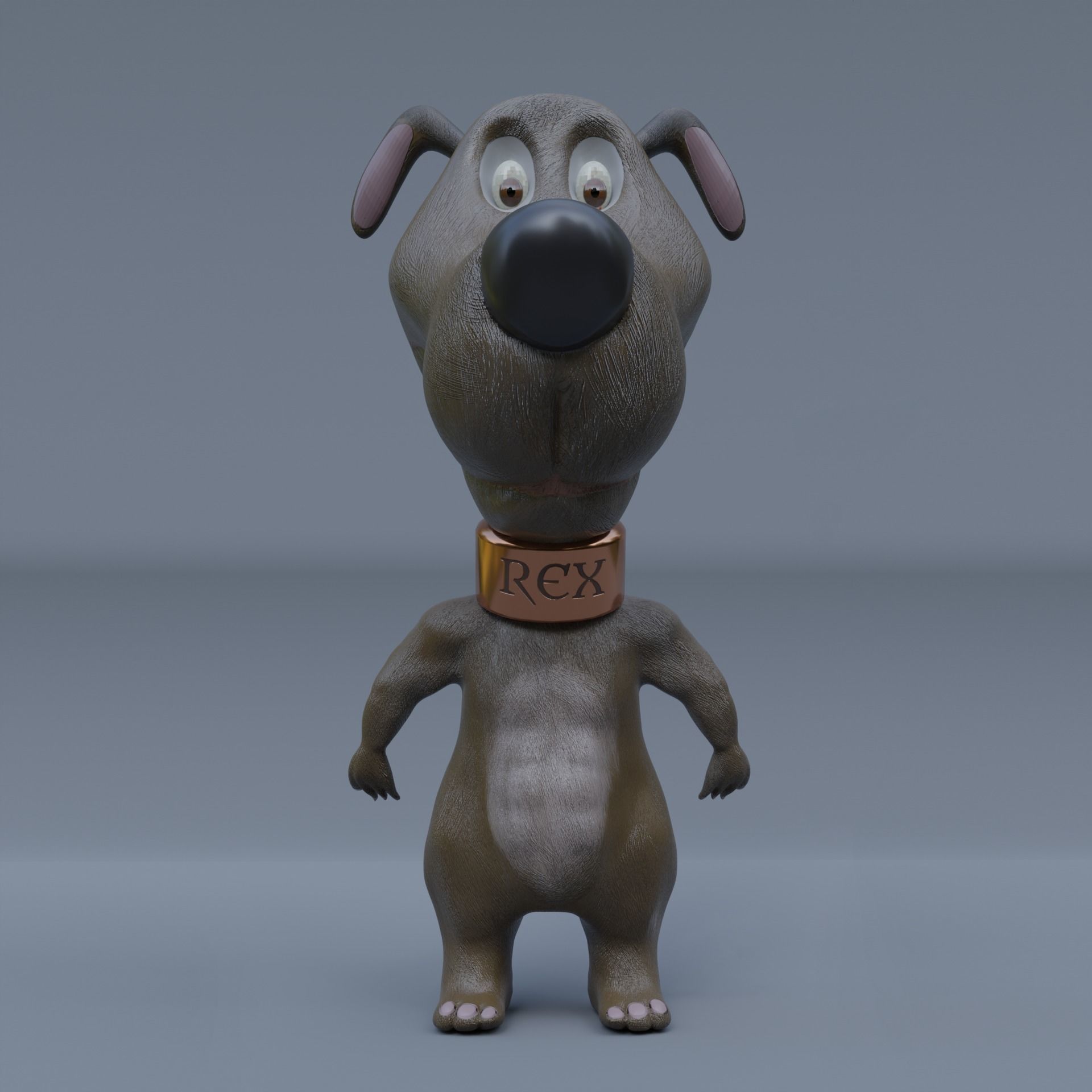 3D Dog Character Design 3D model | CGTrader