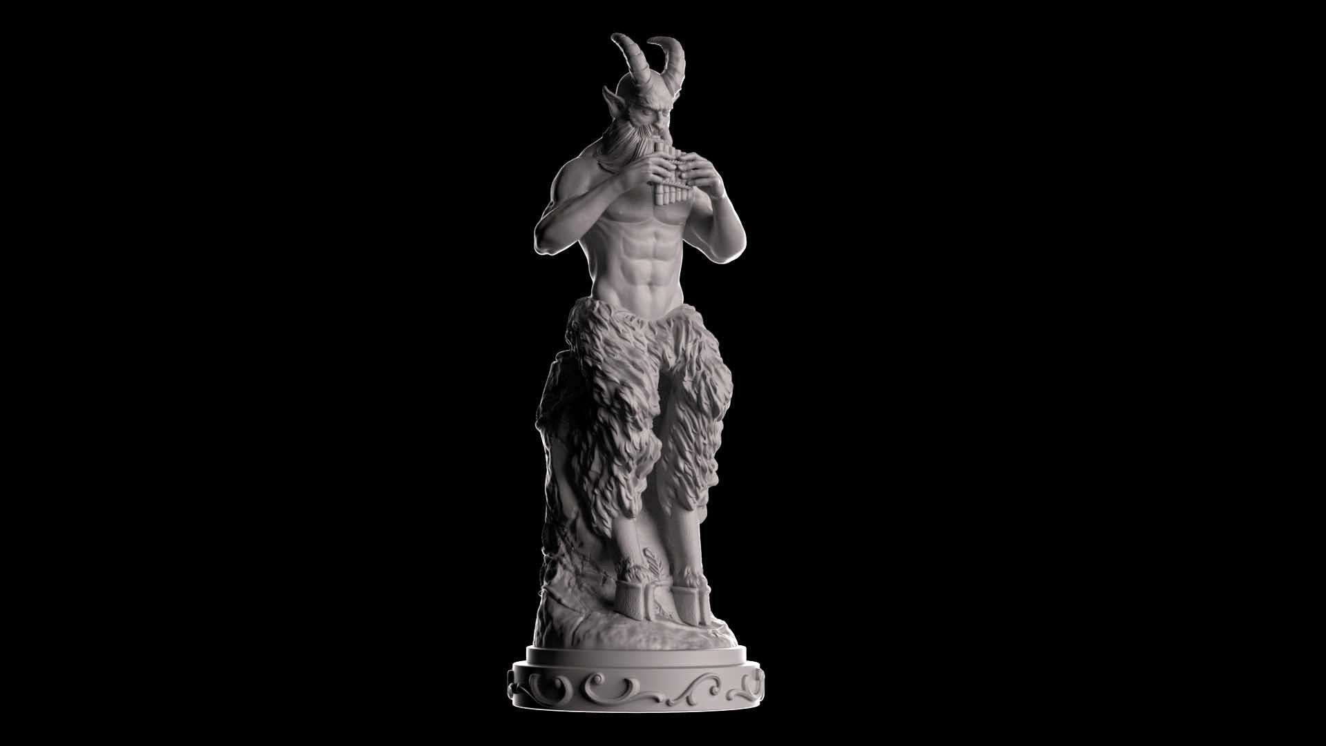 Pan God 3D model 3D printable | CGTrader