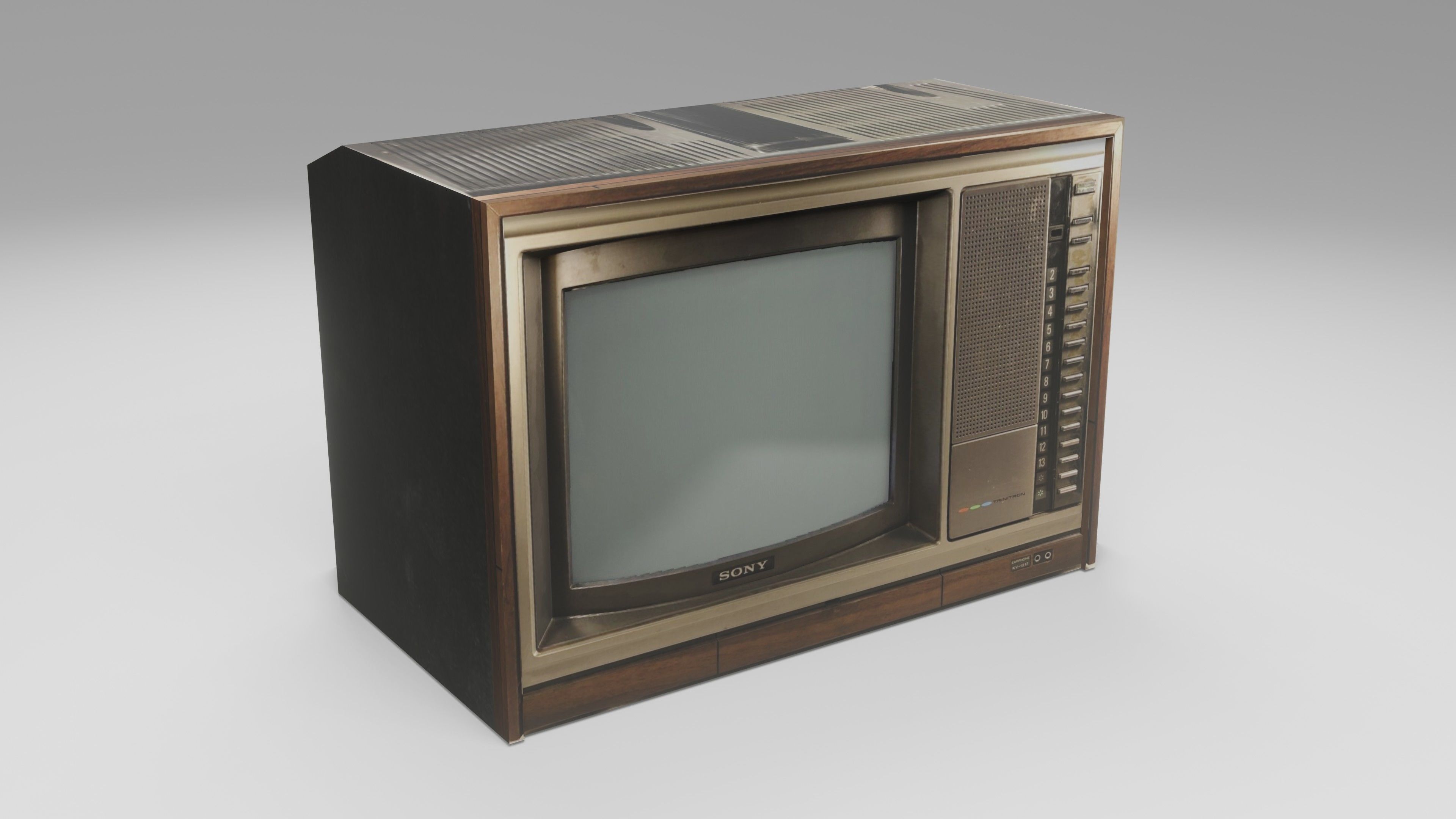 3D model 8 Televisions Pack VR / AR / low-poly | CGTrader