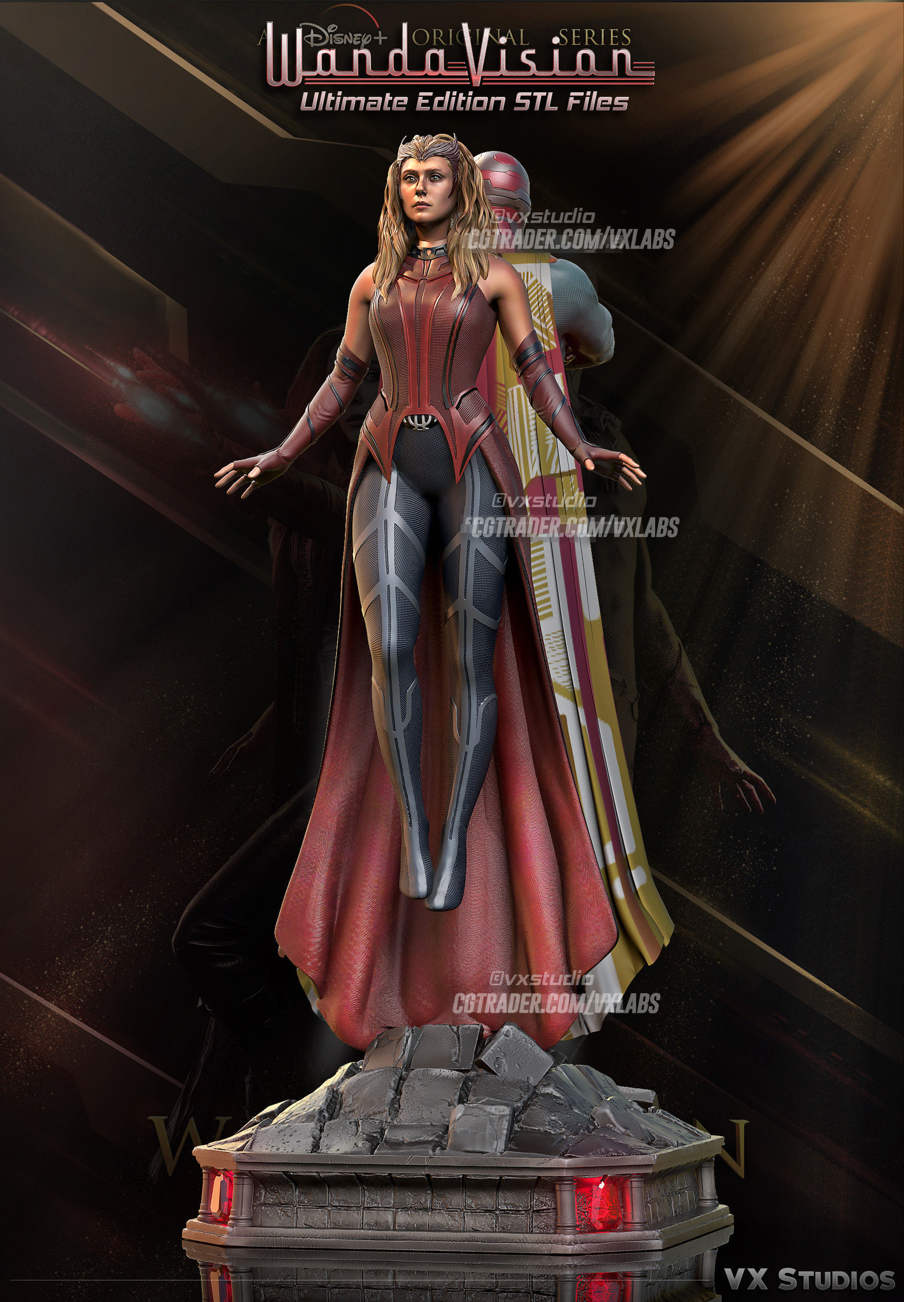 WandaVision Ultimate Edition 3D model 3D printable | CGTrader