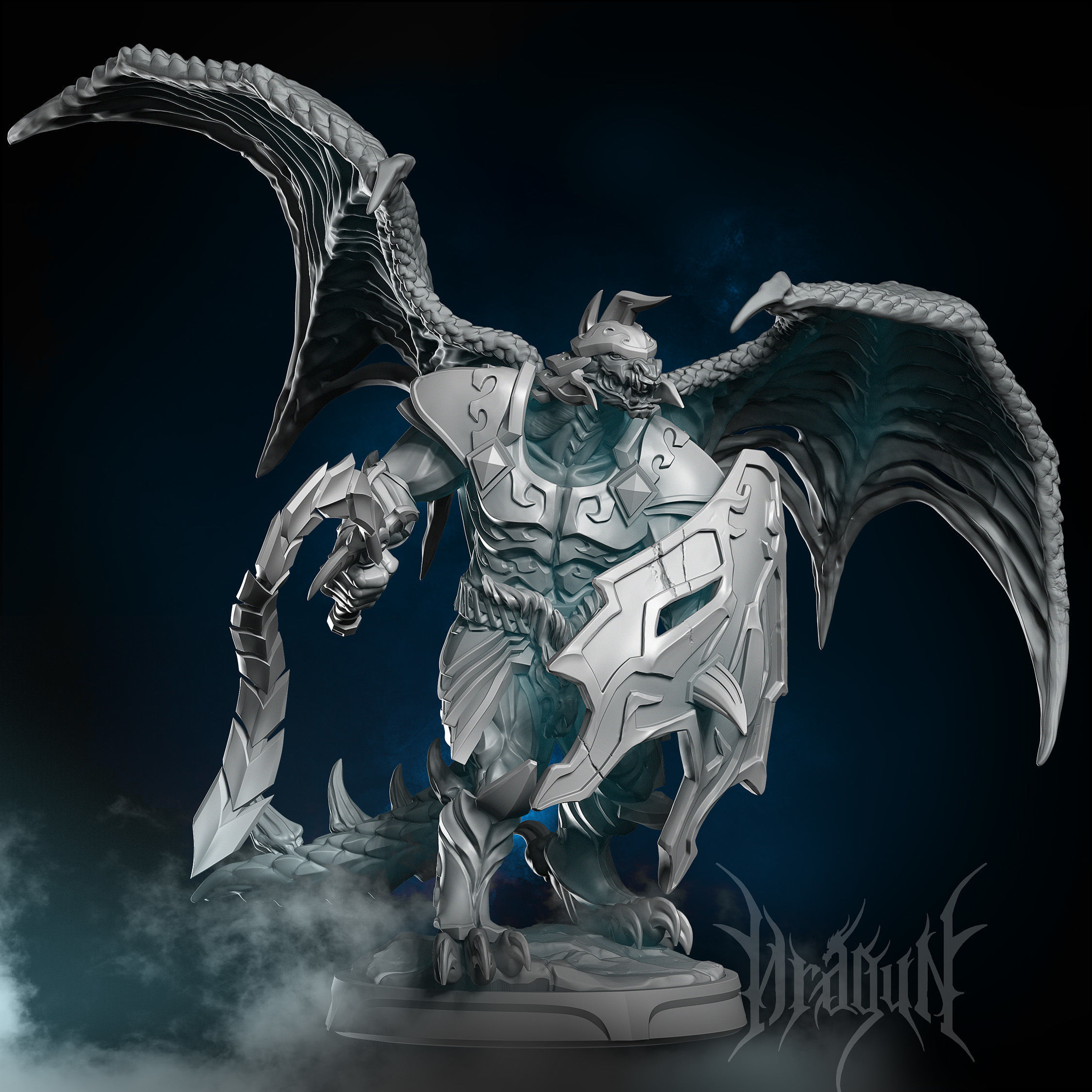 The Great Draconian 3D model 3D printable | CGTrader