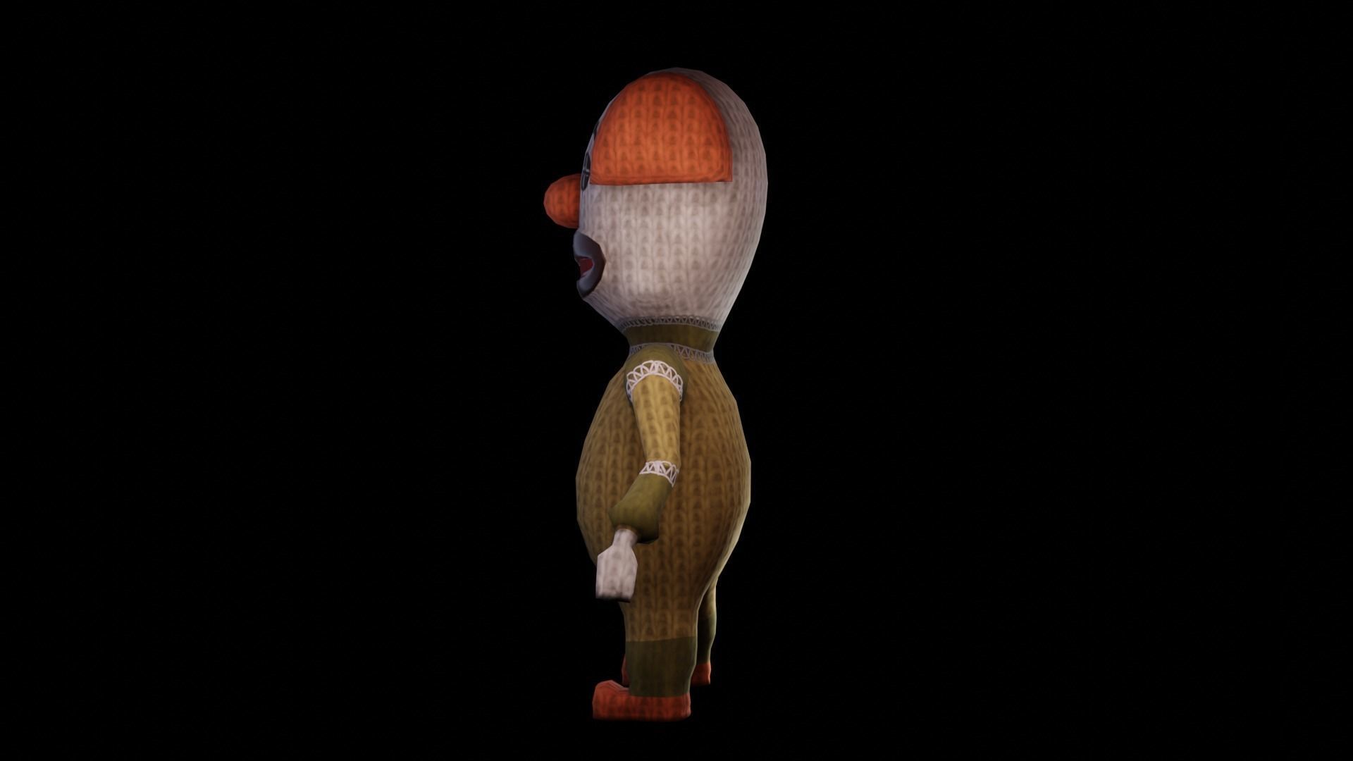 3D model Evil clown VR / AR / low-poly | CGTrader