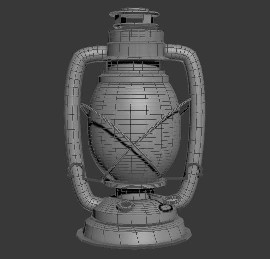 Lantern 3D model | CGTrader