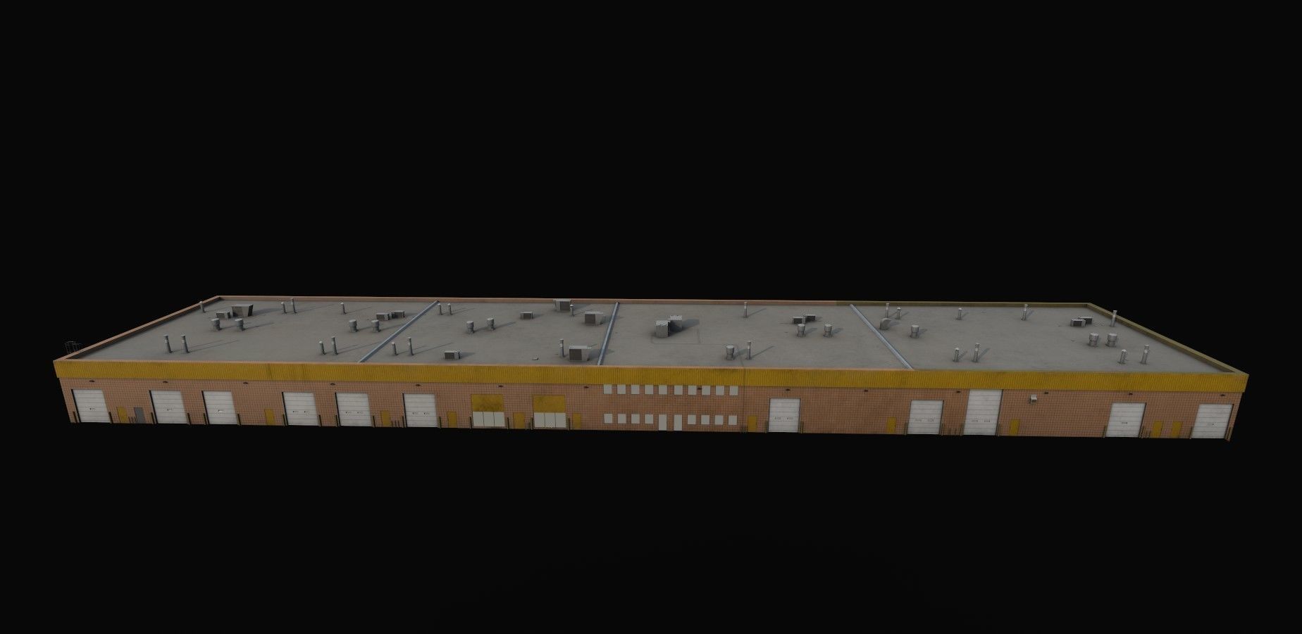 3D model 3D Building low poly VR / AR / low-poly | CGTrader