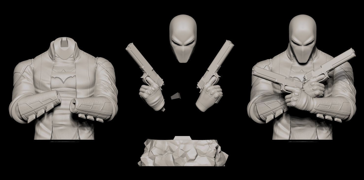 Red Hood Fan Art - BUST 3D model 3D printable | CGTrader