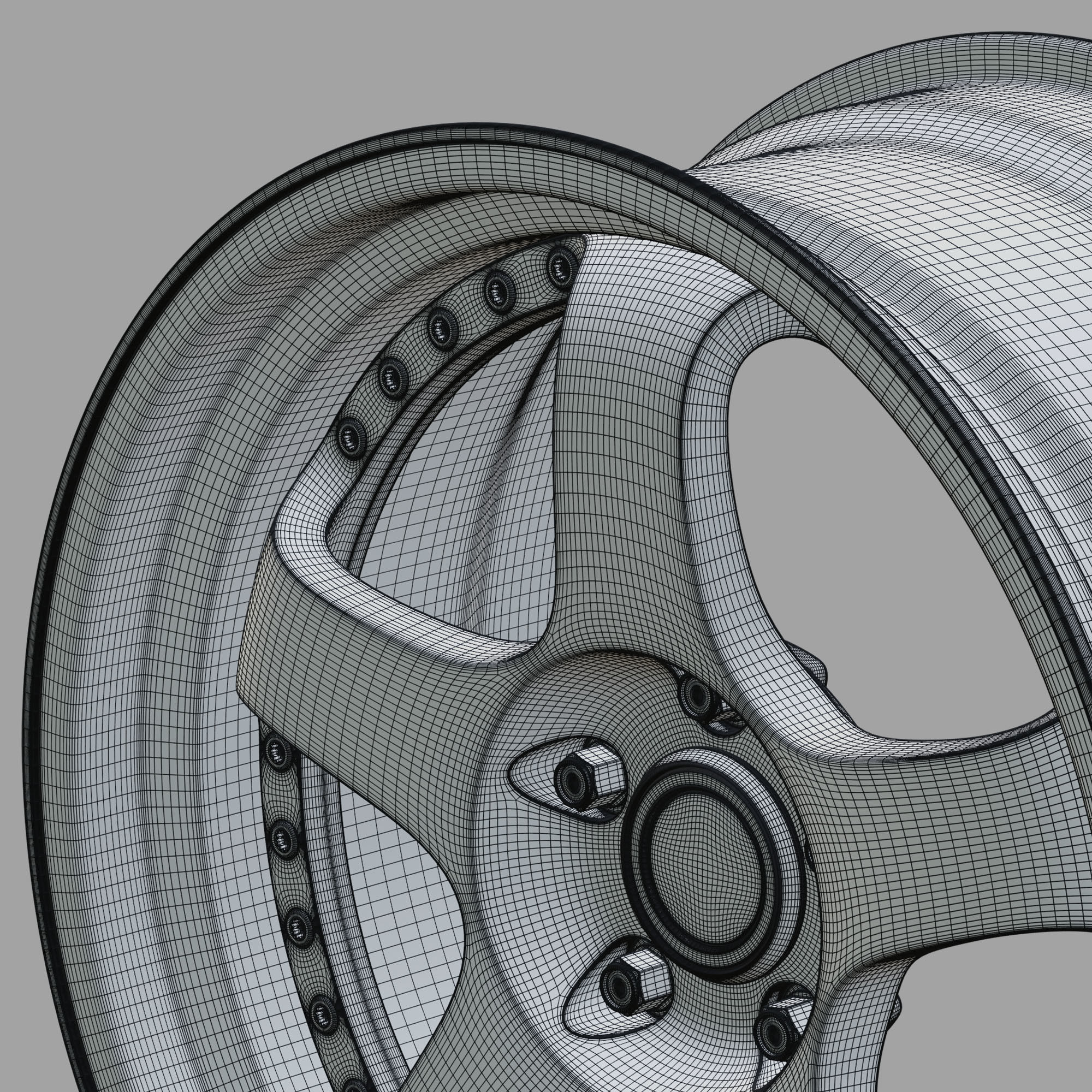 SSR SP1 Rim 3D Model 3D model | CGTrader