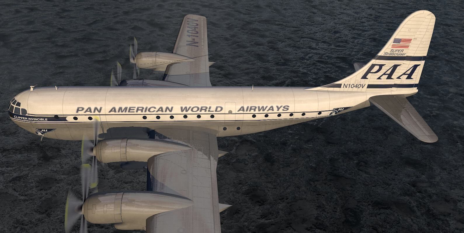 Boeing B-377 Stratocruiser 3D model | CGTrader