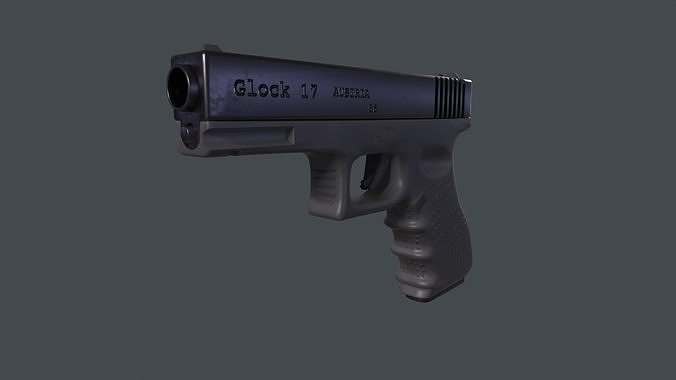 3D model Glock 17 Pistol 3D Model VR / AR / low-poly | CGTrader