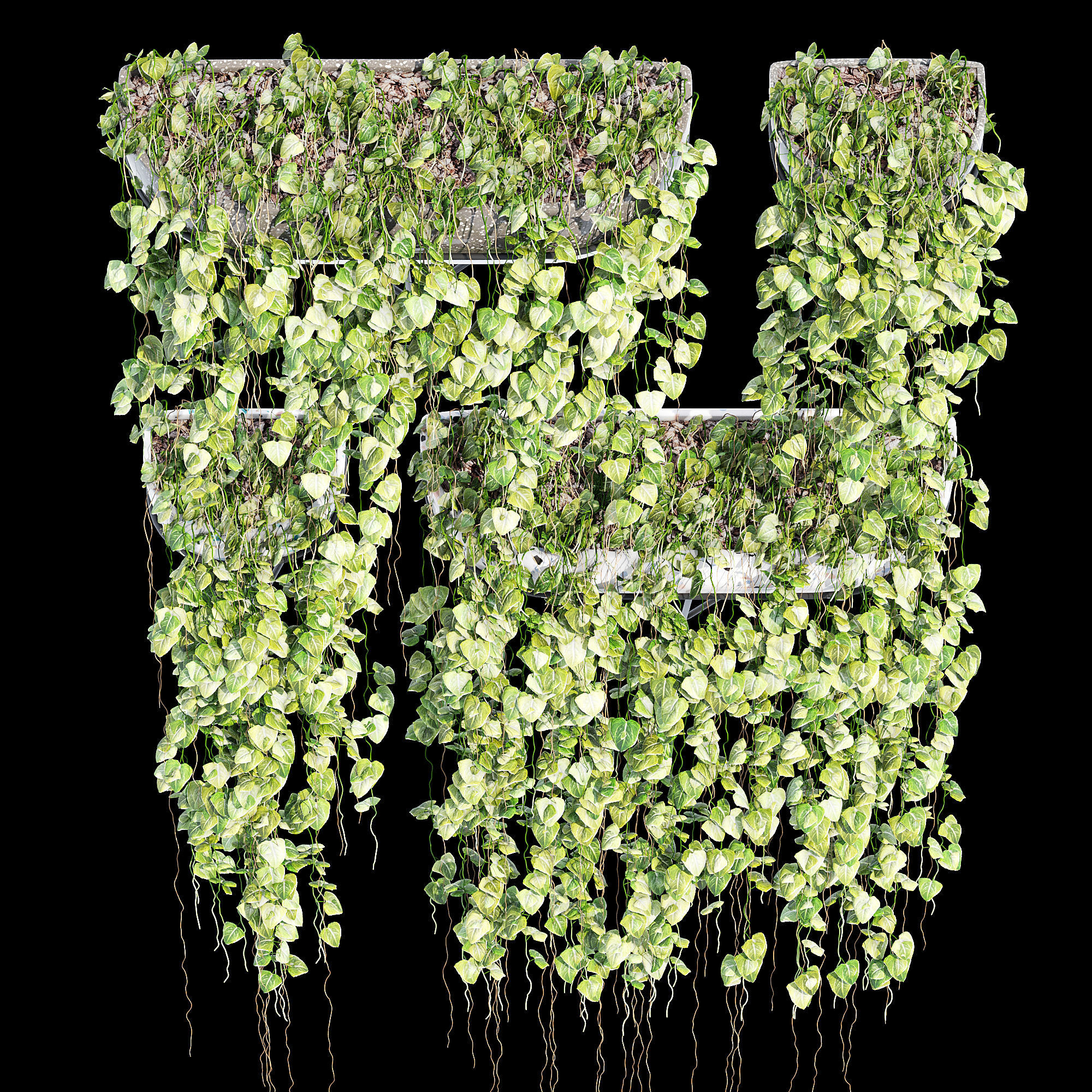 Iris cement 3D model | CGTrader