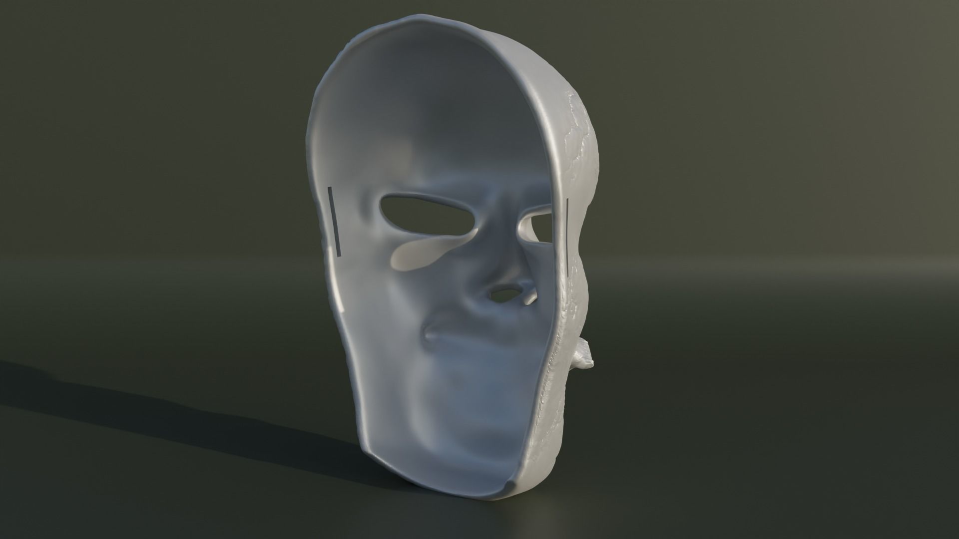 Fantasy Human Face Mask 2 3D model 3D printable | CGTrader