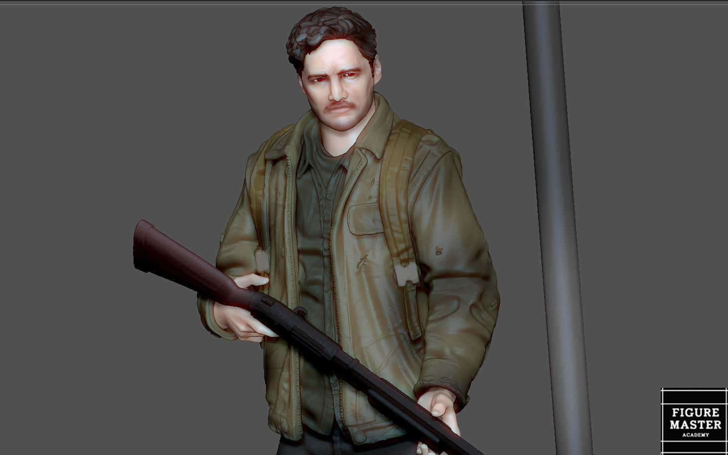 JOEL LAST OF US PEDRO PASCAL HBO DRAMA MODEL FOR 3D PRINT 3D model 3D ...
