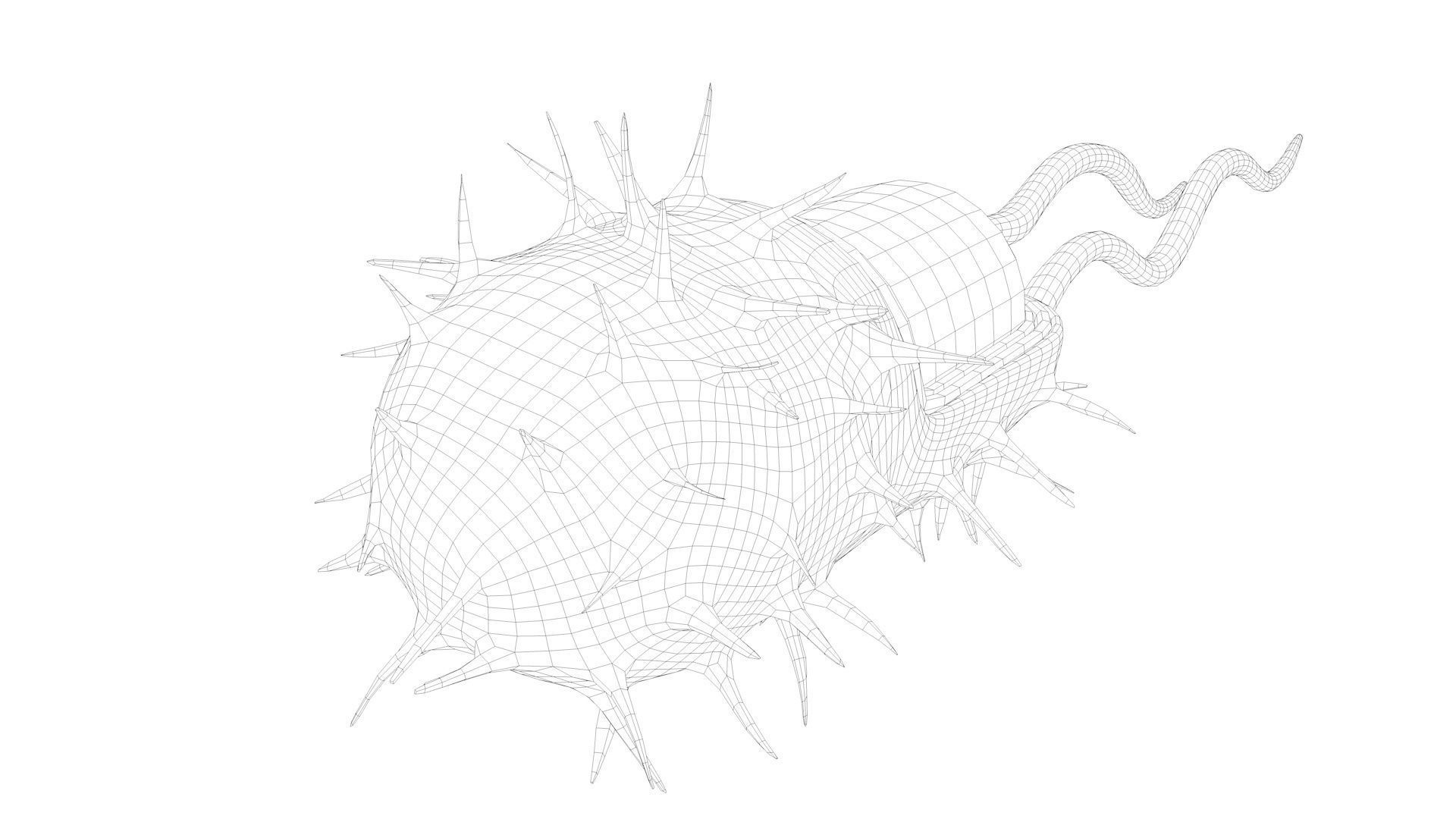 Bacterial Cell Structure 3D model | CGTrader