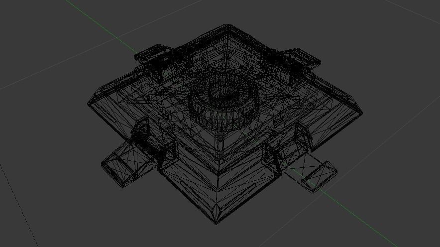 3D model Sci-Fi Platform 02 VR / AR / low-poly | CGTrader
