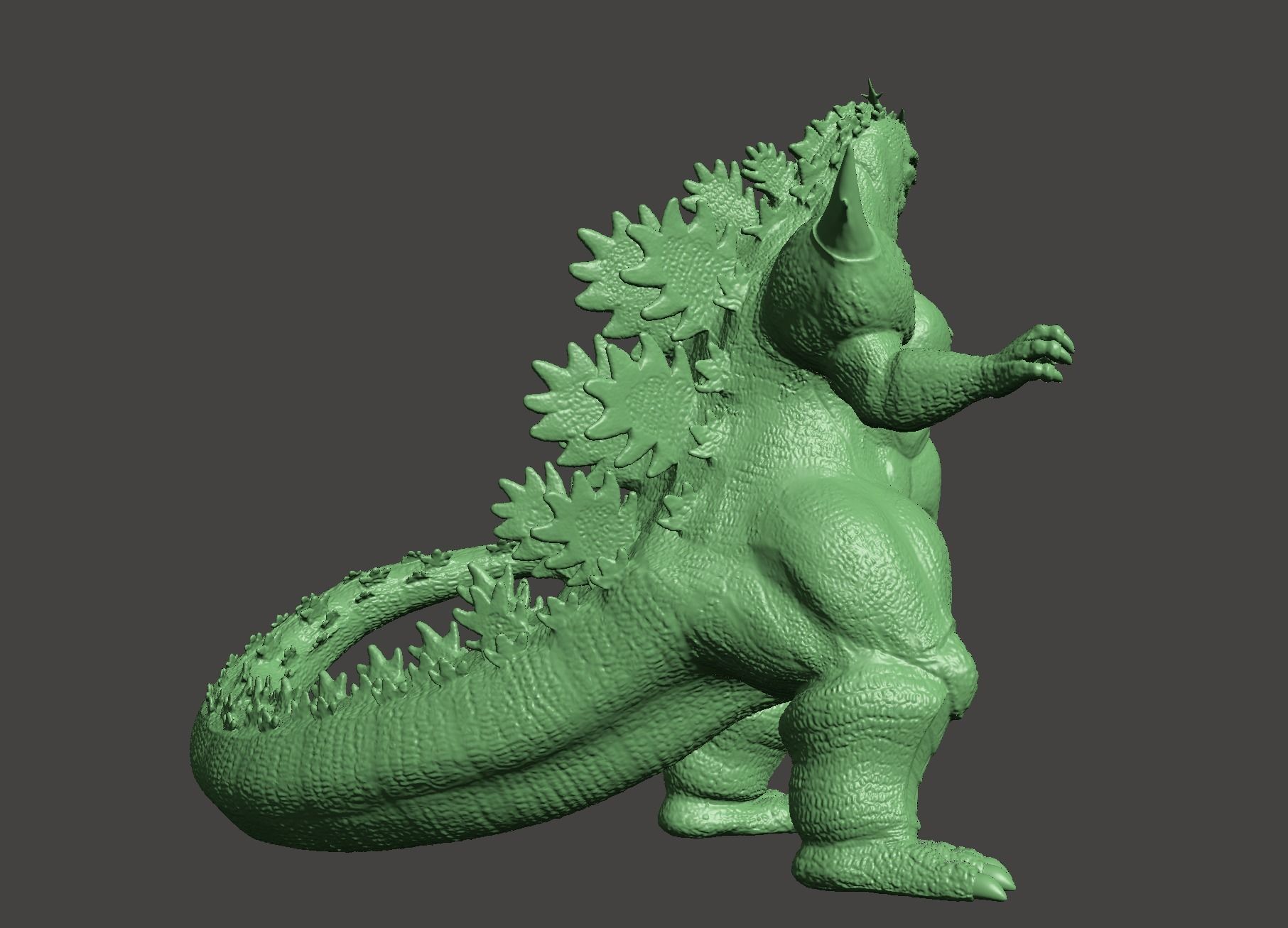 SUPER GODZILLA - ULTRA DETAILED STL MESH - SNES APPEARANCE 3D model 3D ...