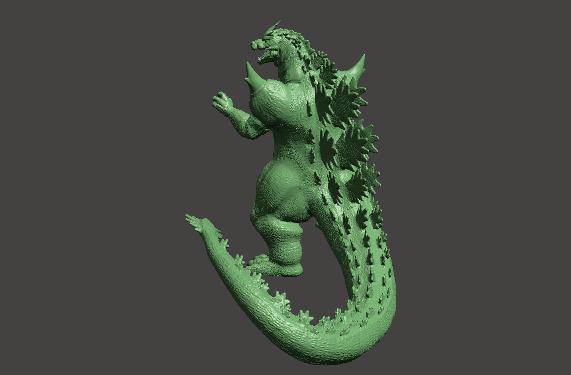 SUPER GODZILLA - ULTRA DETAILED STL MESH - SNES APPEARANCE 3D model 3D ...