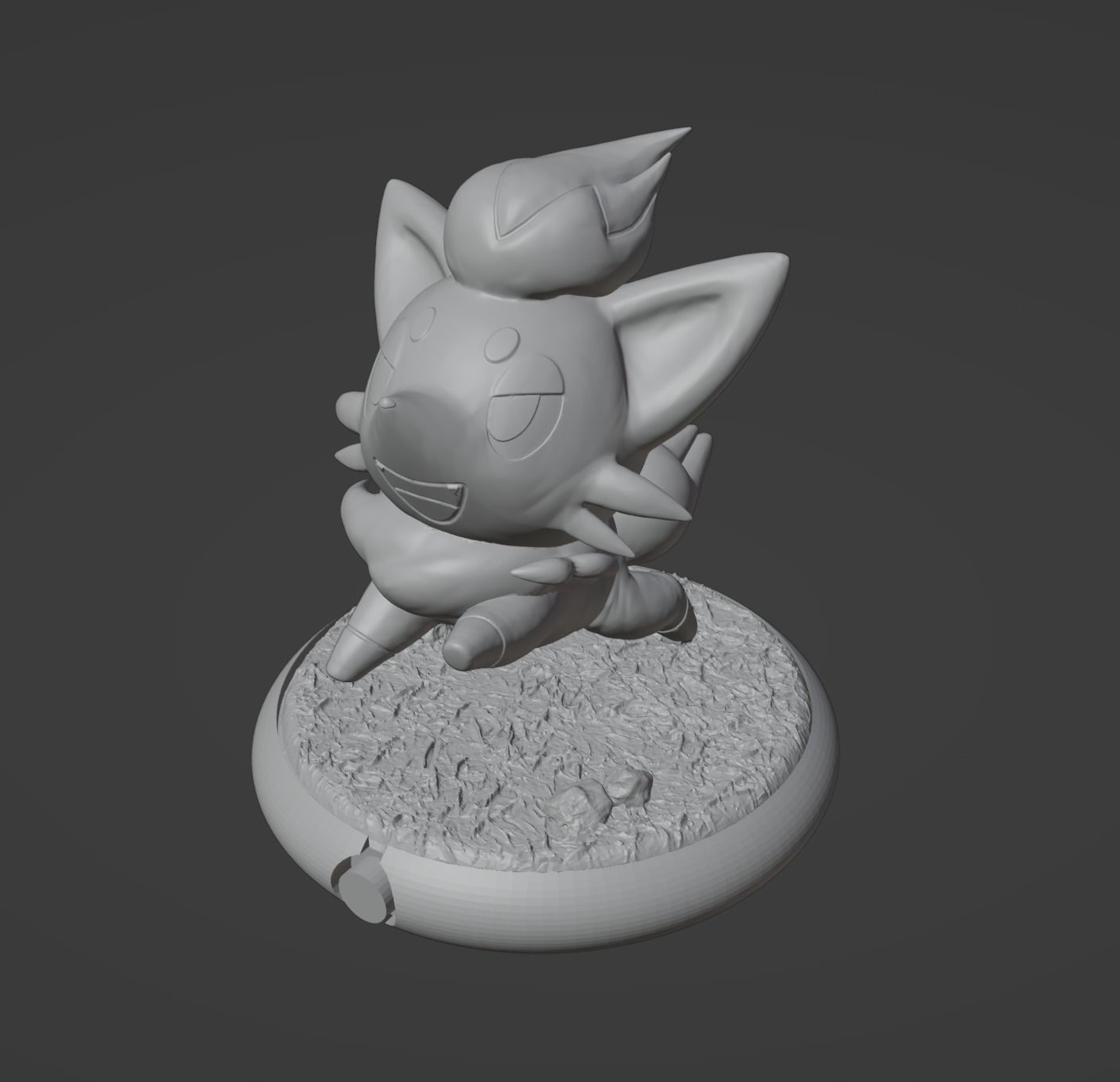 Zorua and Zoroark 3D print model 3D model 3D printable | CGTrader