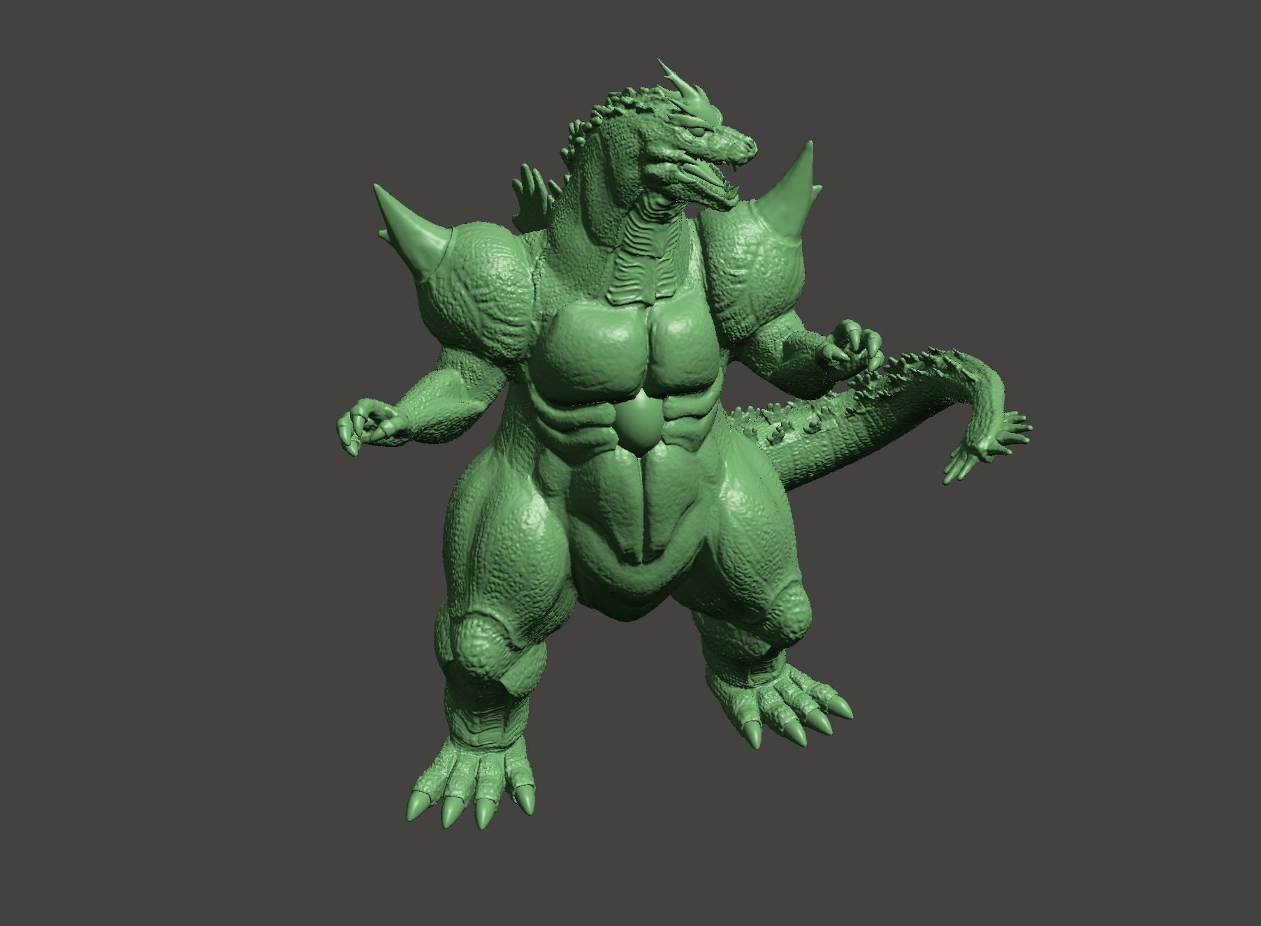 SUPER GODZILLA VS BAGAN -2 MODEL BUNDLE - ULTRA DETAILED STLs 3D model ...