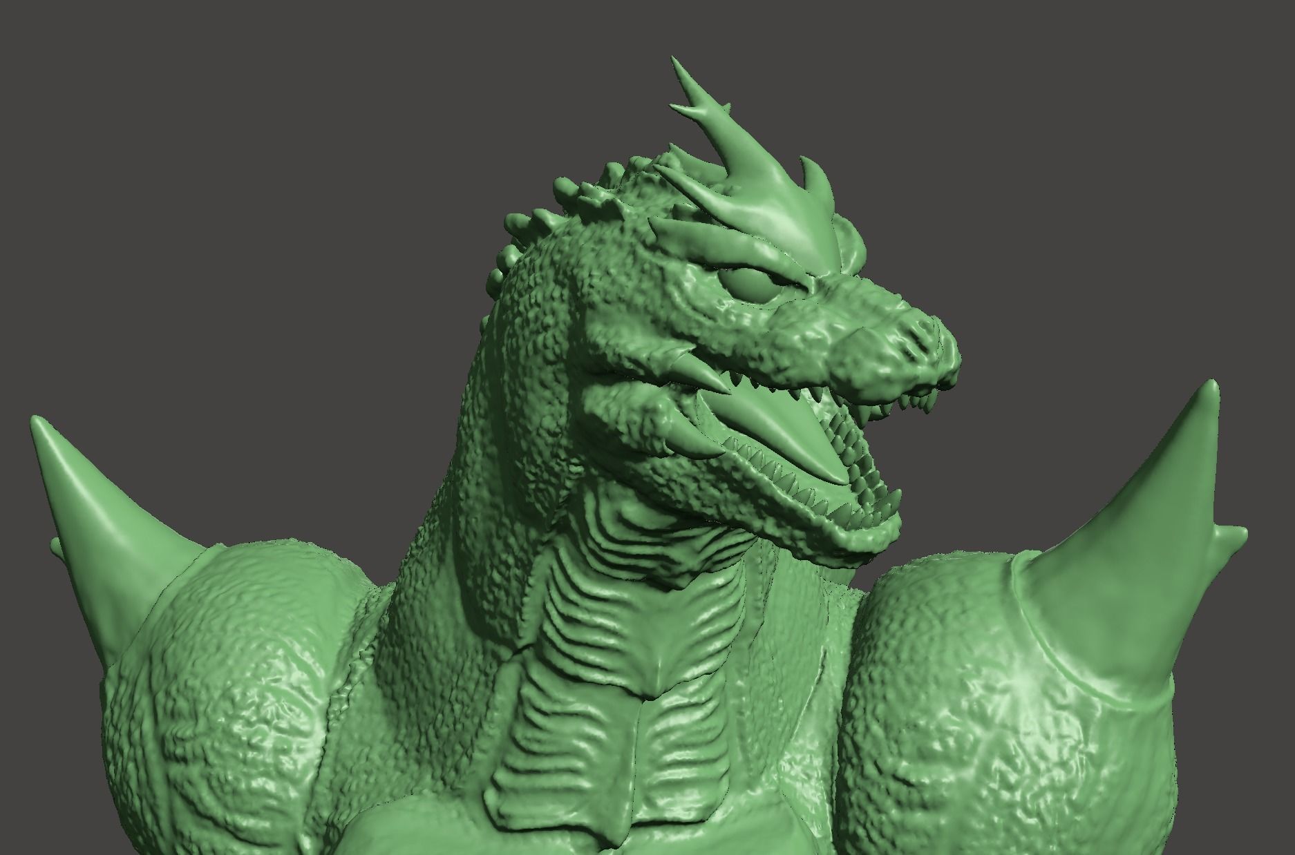 SUPER GODZILLA VS BAGAN -2 MODEL BUNDLE - ULTRA DETAILED STLs 3D model ...