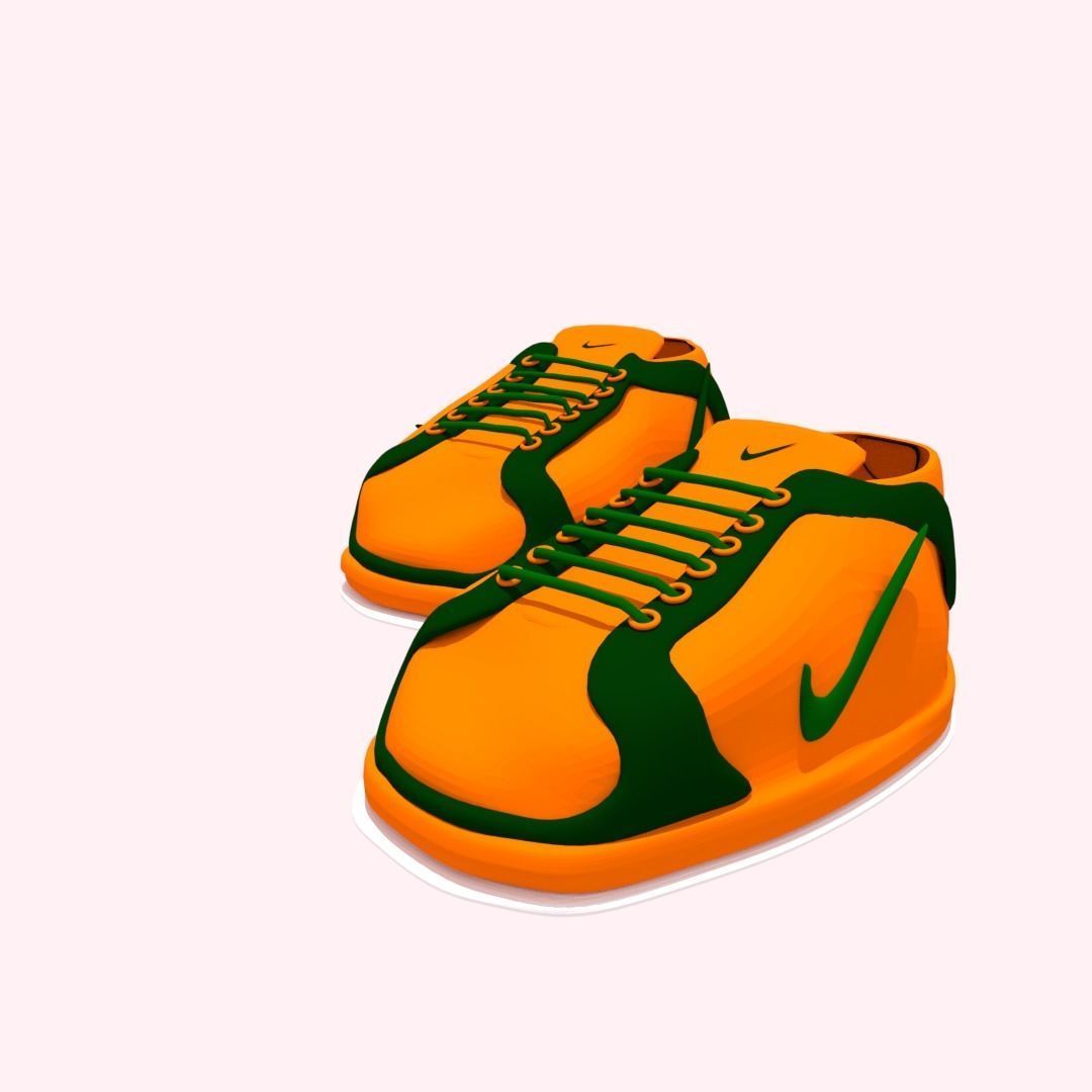 3D model Nike Miami Sneakers VR / AR / low-poly | CGTrader