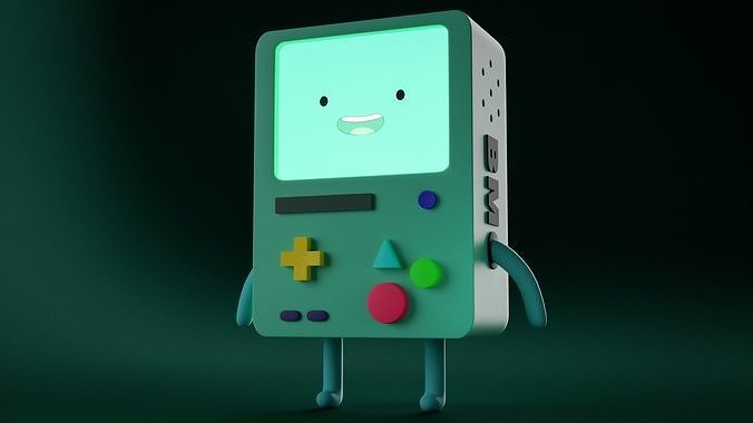 Adventure Time BMO 3D Model 3D model | CGTrader