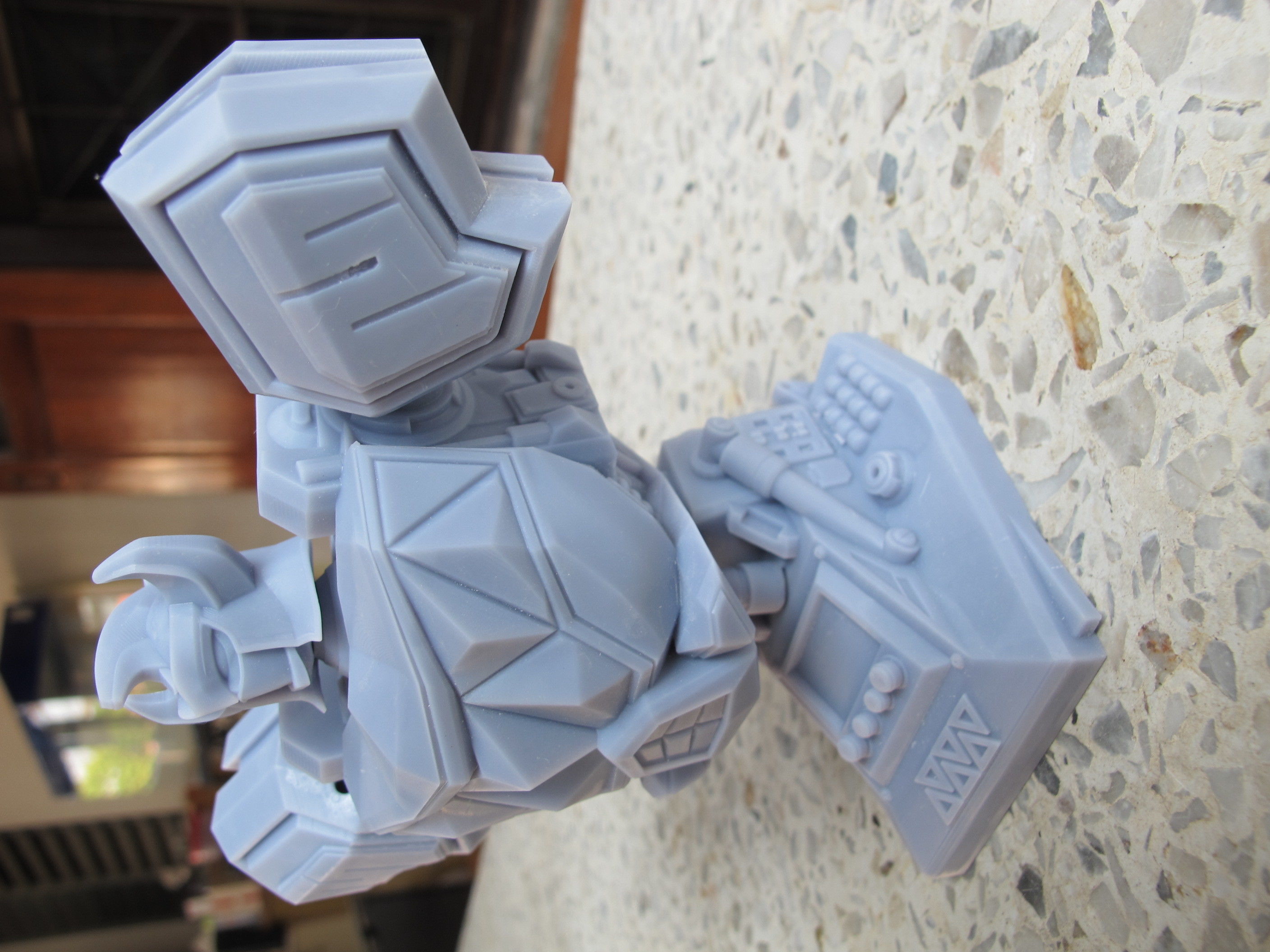 Power Rangers Mighty Morphin Megazord Bust 3D model 3D printable | CGTrader