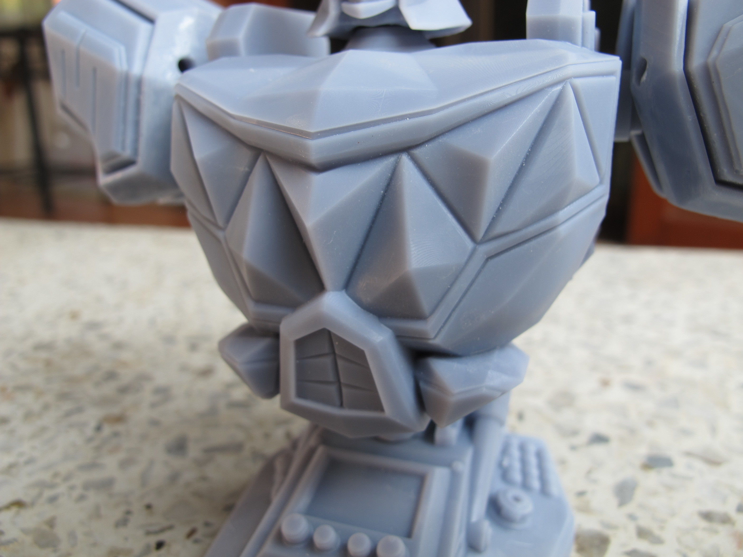 Power Rangers Mighty Morphin Megazord Bust 3D model 3D printable | CGTrader