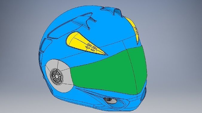 3D model helmet 3D designs VR / AR / low-poly | CGTrader