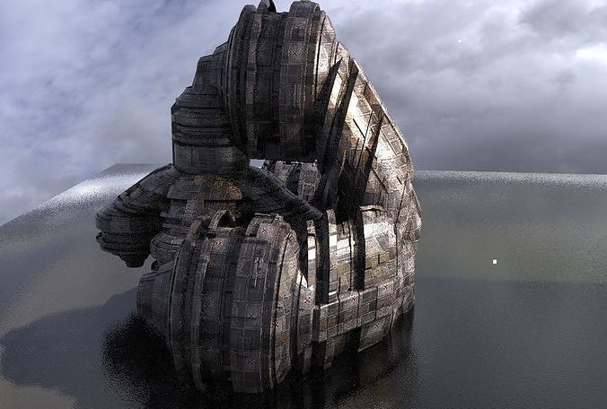 Planet Arch Pulse Terra Shard 4 3D model | CGTrader