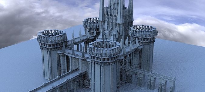 Magna Carter Fortress 1 3D model | CGTrader