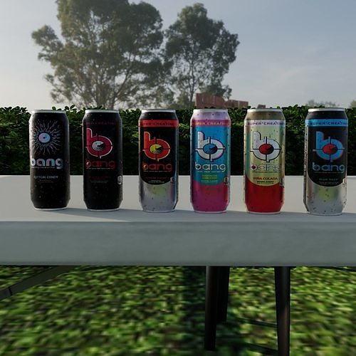 Bang Energy Drink 3D model | CGTrader