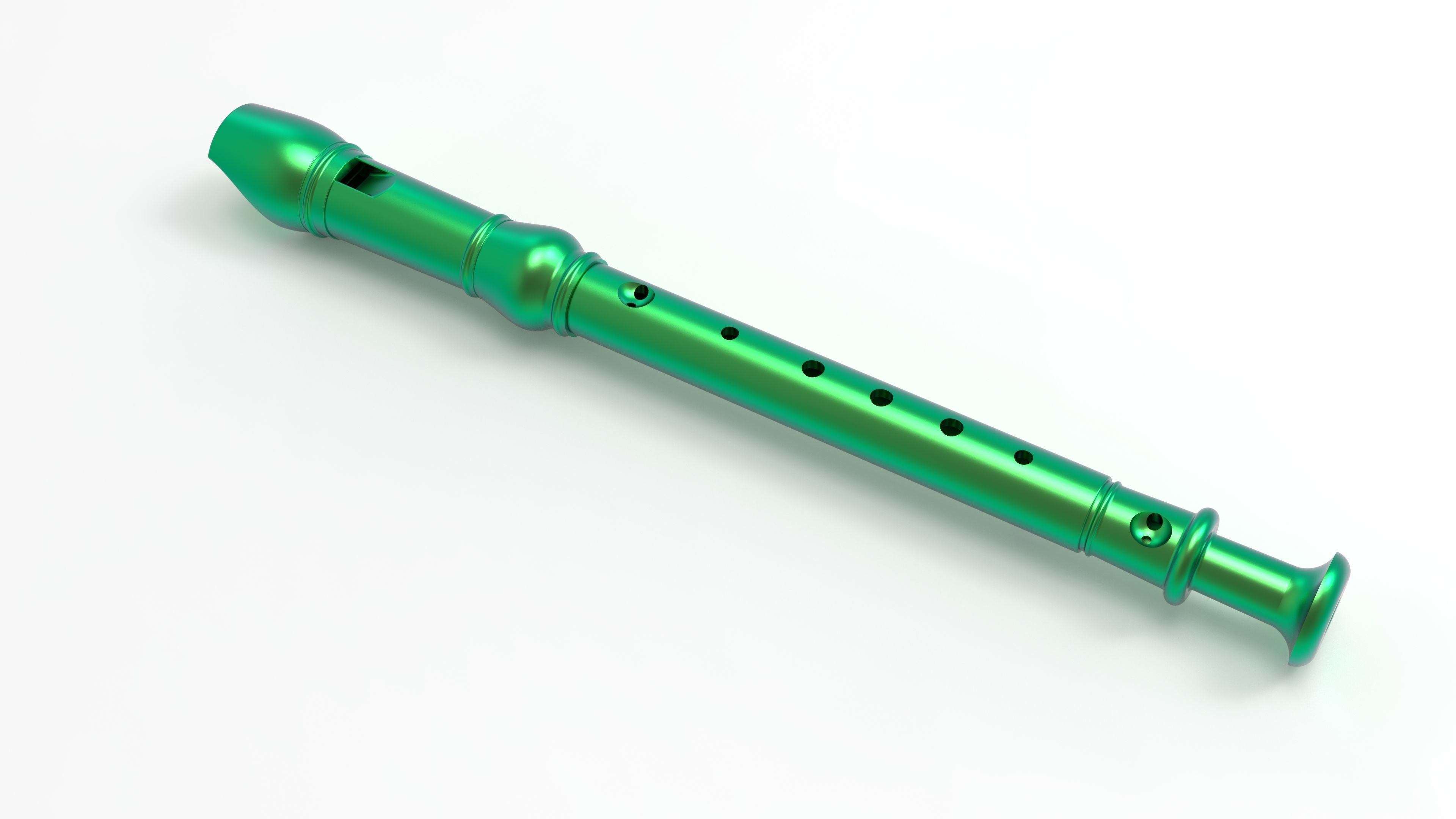 3D model Flute VR / AR / low-poly | CGTrader