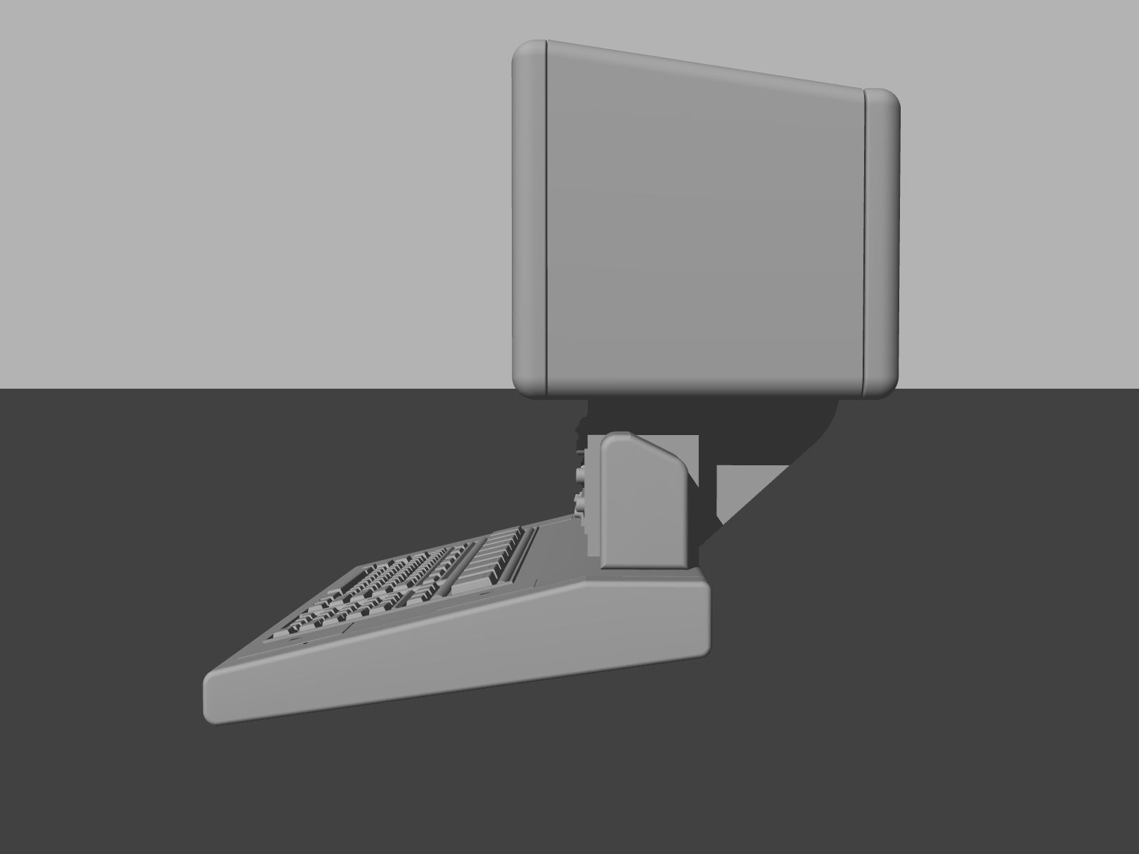 Retro Pc free 3D model | CGTrader