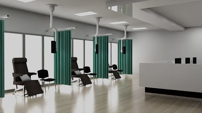 Dialysis Room 3D model | CGTrader