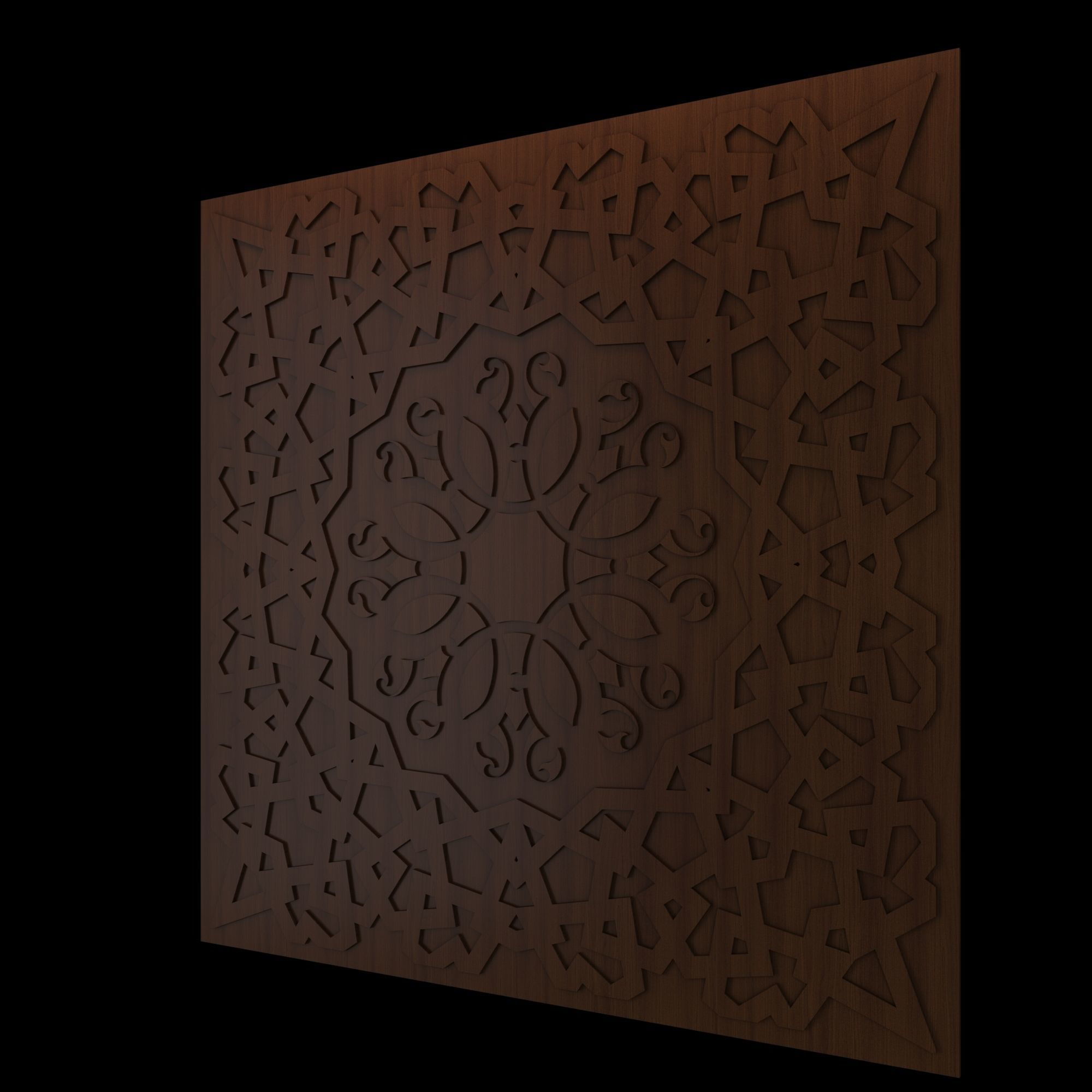 3D model islamic patern VR / AR / low-poly | CGTrader