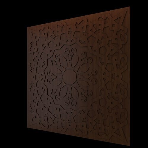 3D model islamic patern VR / AR / low-poly | CGTrader