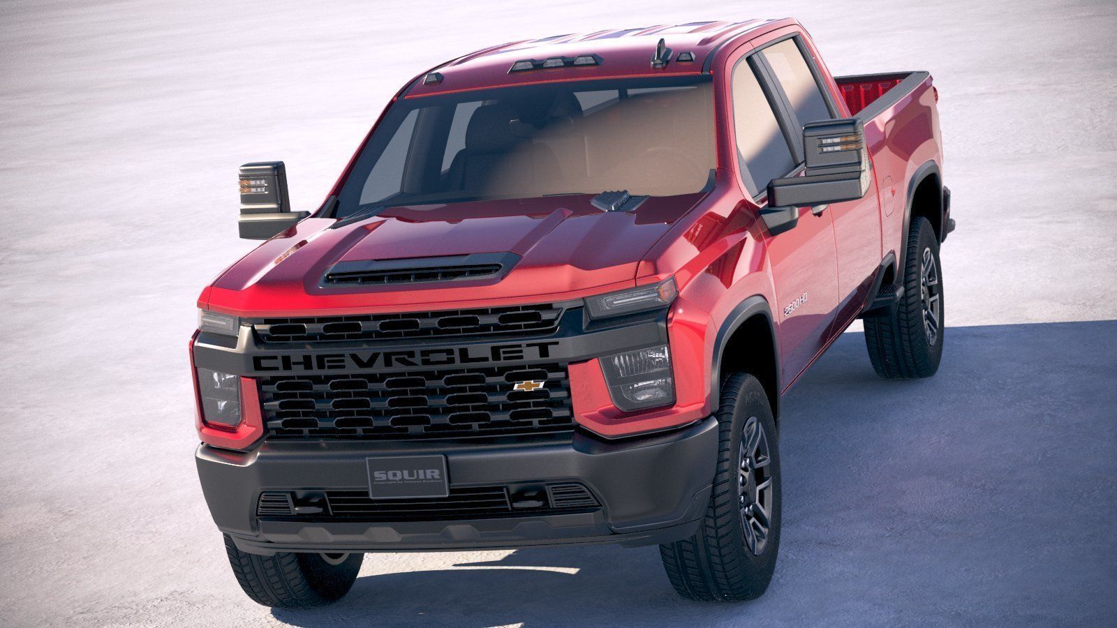 Chevrolet Silverado 2500HD CG 2020 3D model | CGTrader