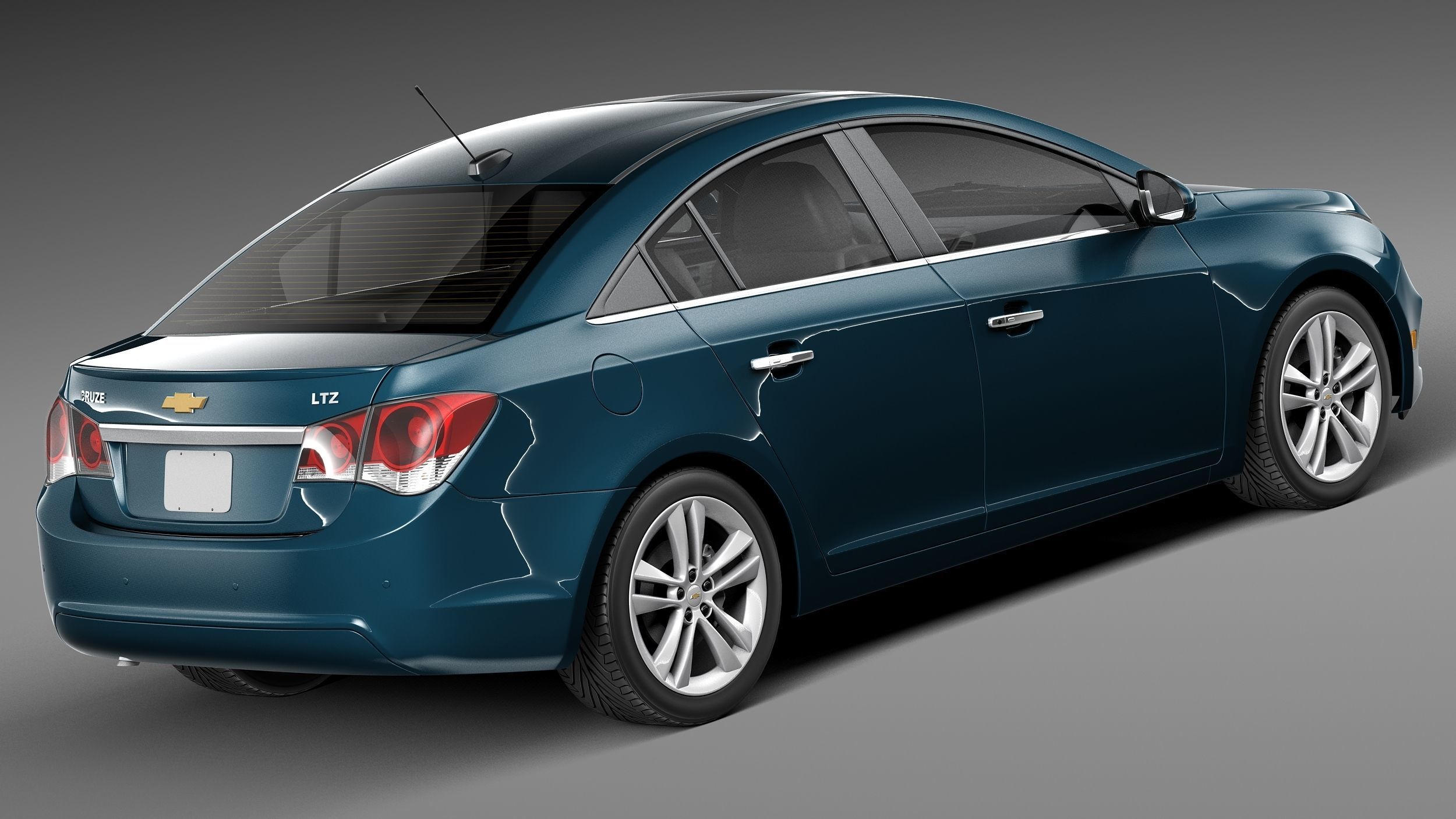 Chevrolet Cruze Sedan CG 2015 3D model | CGTrader