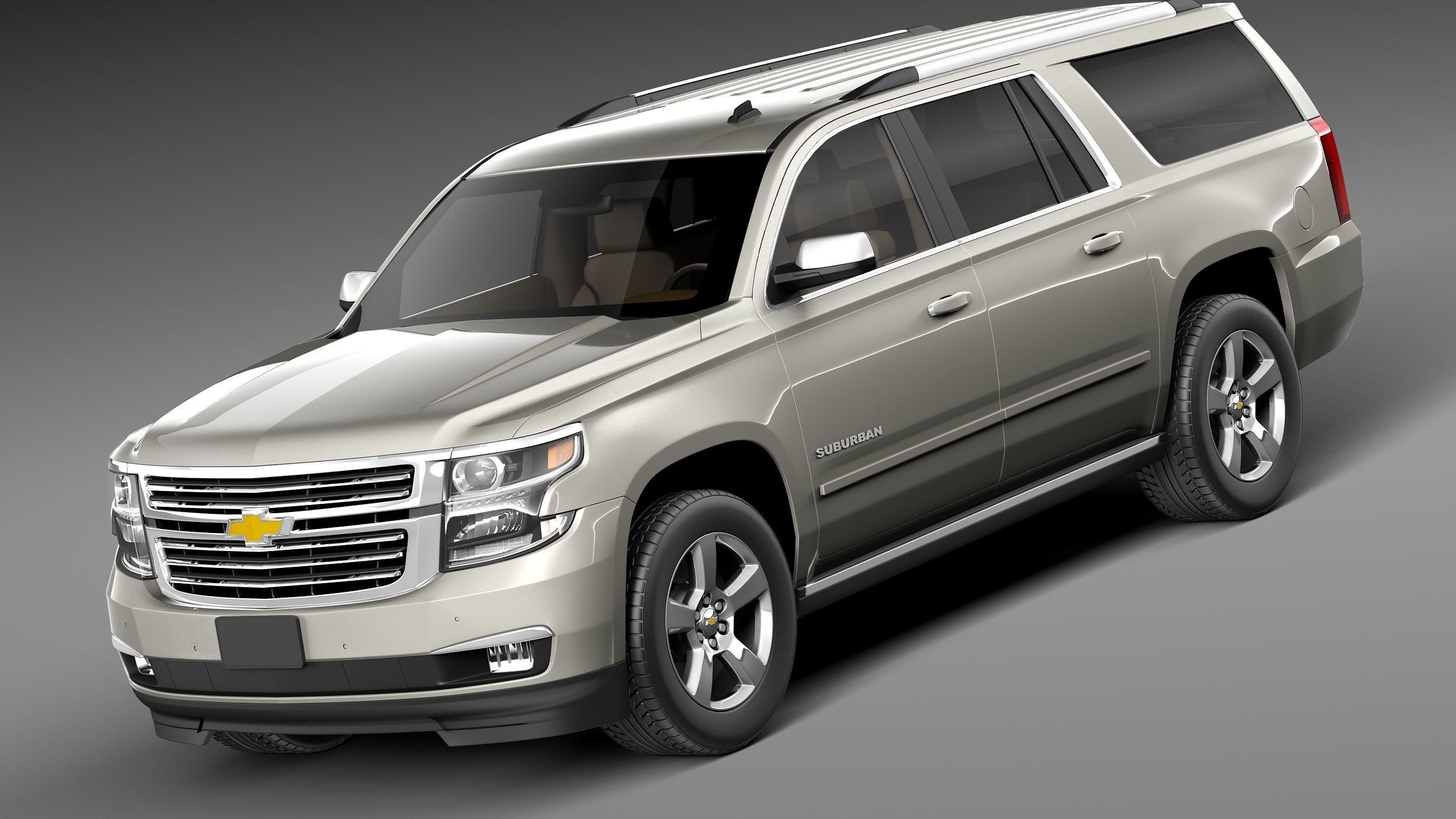 Chevrolet Suburban CG 2015 3D model | CGTrader
