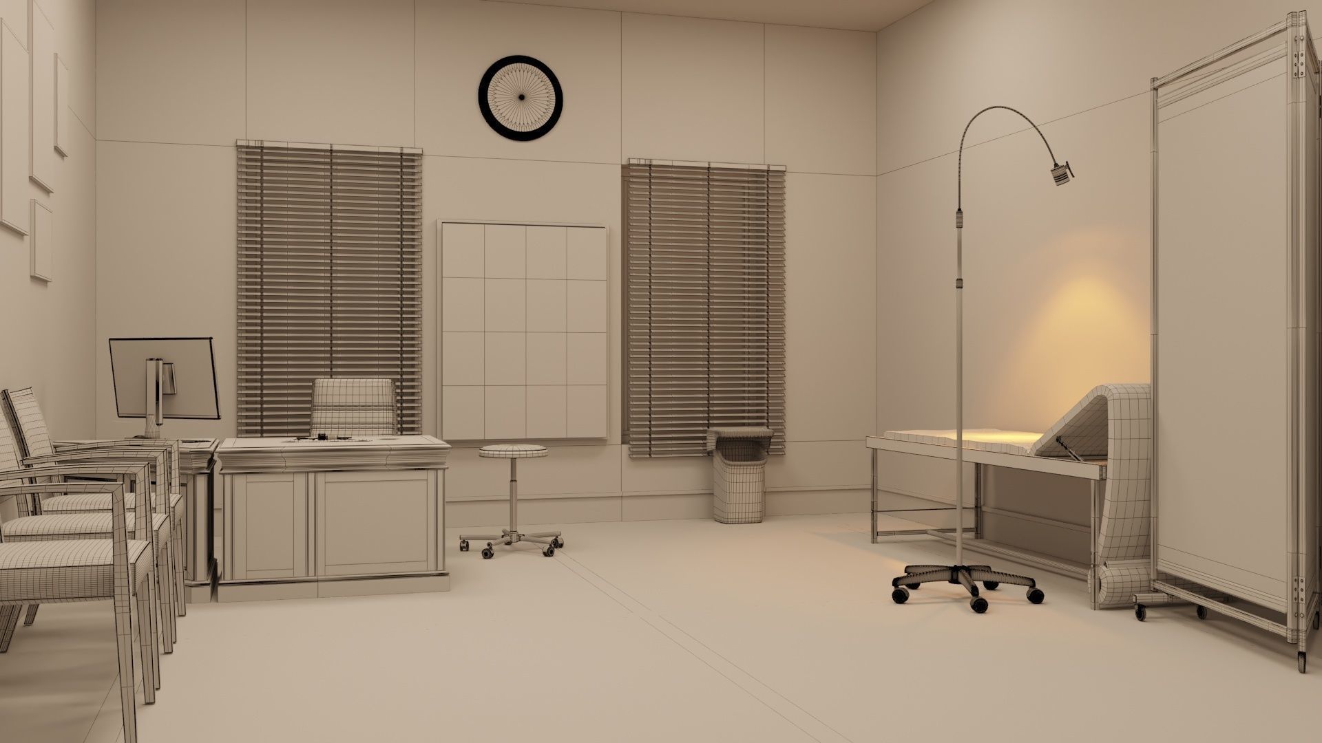 examination room 3d model 3D model | CGTrader