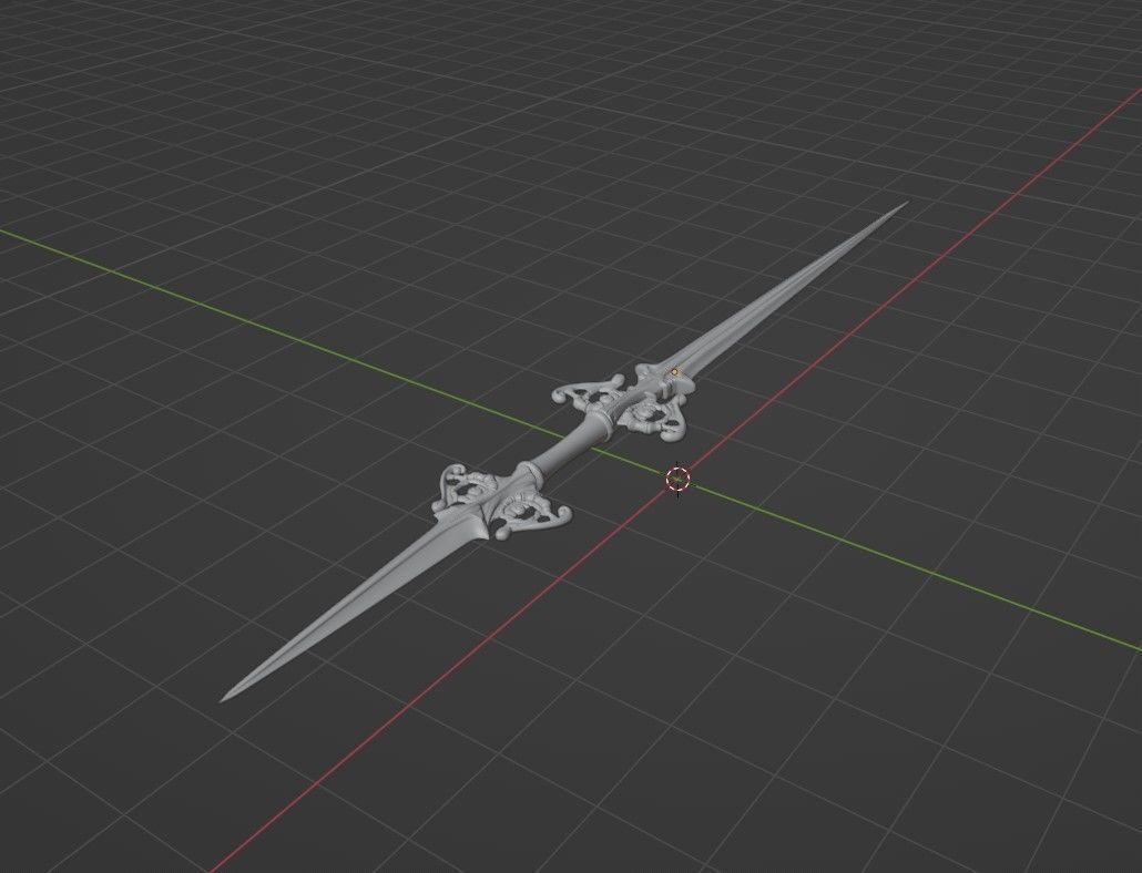 Sword of Miracle 3D model from Lineage2 Game 3D print model 3D model 3D ...