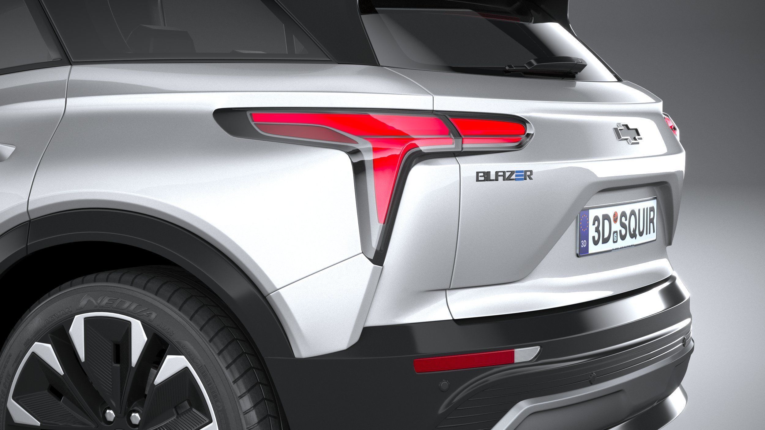 Chevrolet Blazer EV RS CG 2023 3D model | CGTrader