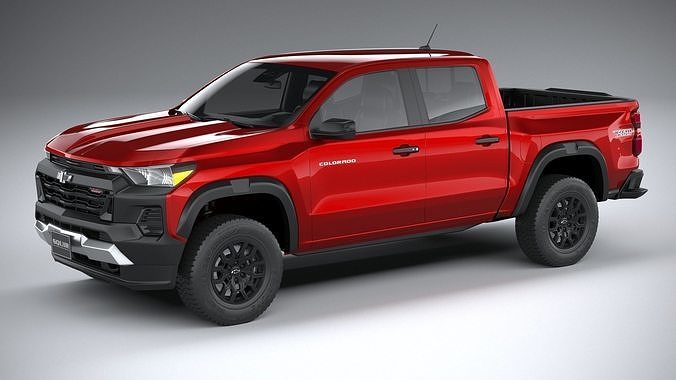 Chevrolet Colorado Trail Boss CG 2023 3D model | CGTrader