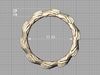 Hands Band Ring Own design Wedding Band 7US size 3D model 3D printable ...