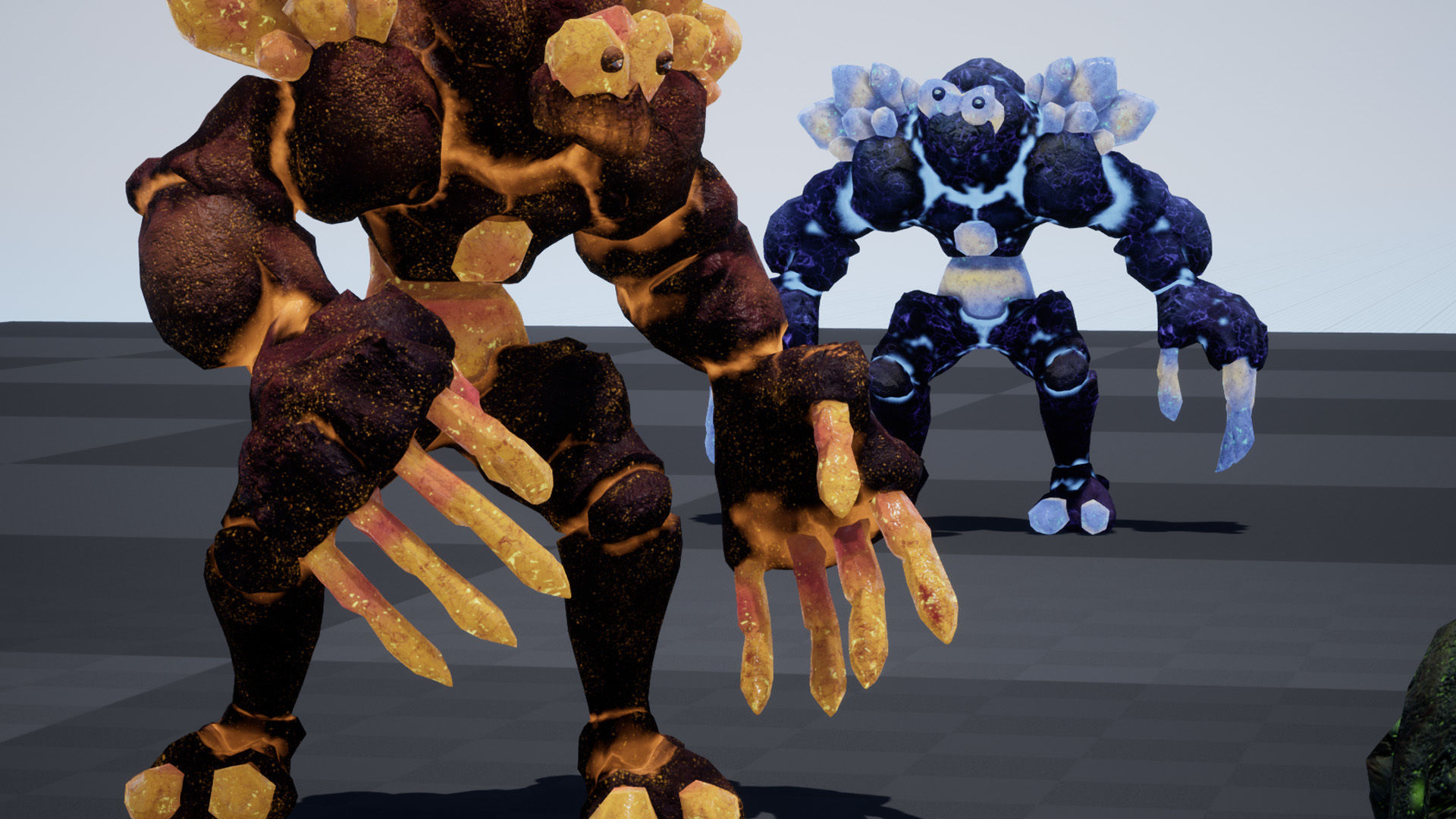 3D model Golem Crystal 3D model Game Ready VR / AR / low-poly | CGTrader