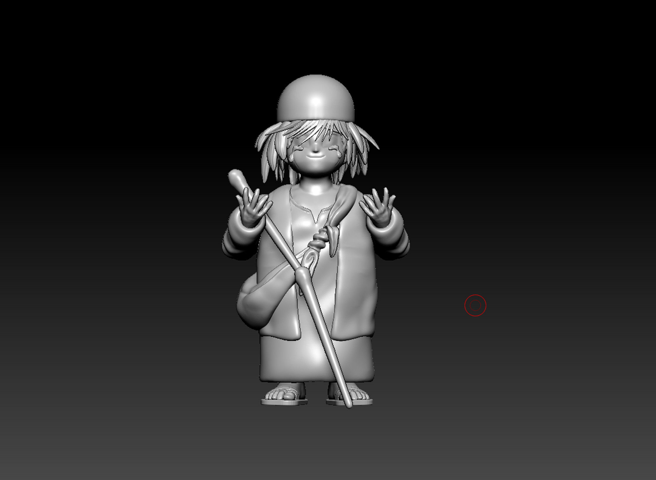 Tommy Dragon Ball 3D model animated | CGTrader