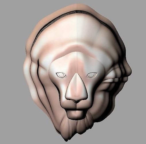 Lion Max 3D model 3D printable | CGTrader